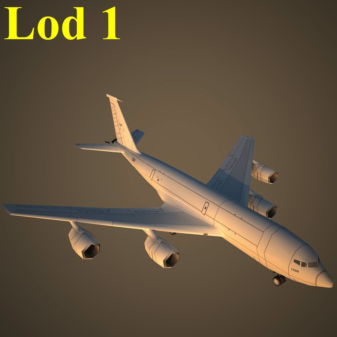 Stratotanker Basic 3d Model