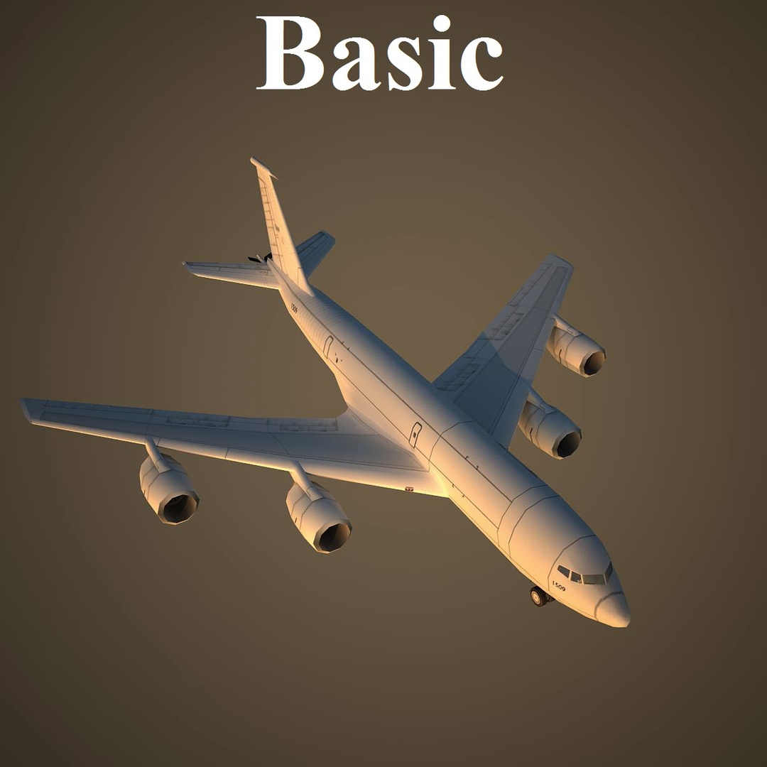 Stratotanker Basic 3d Model