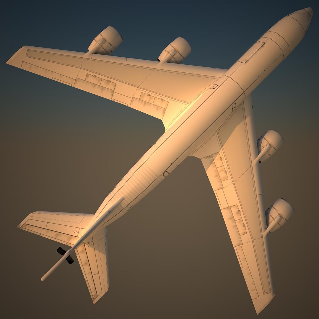 Stratotanker Basic 3d Model