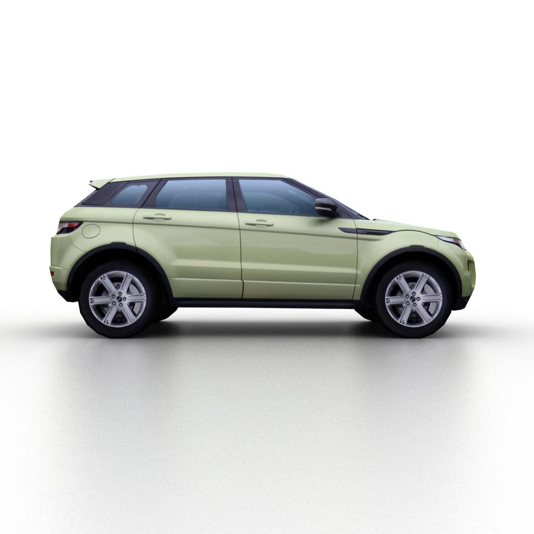 3d 2012 Range Rover Evoque Model