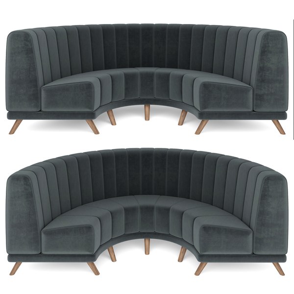 MD Round Sofa 003 3D model - TurboSquid 1811443