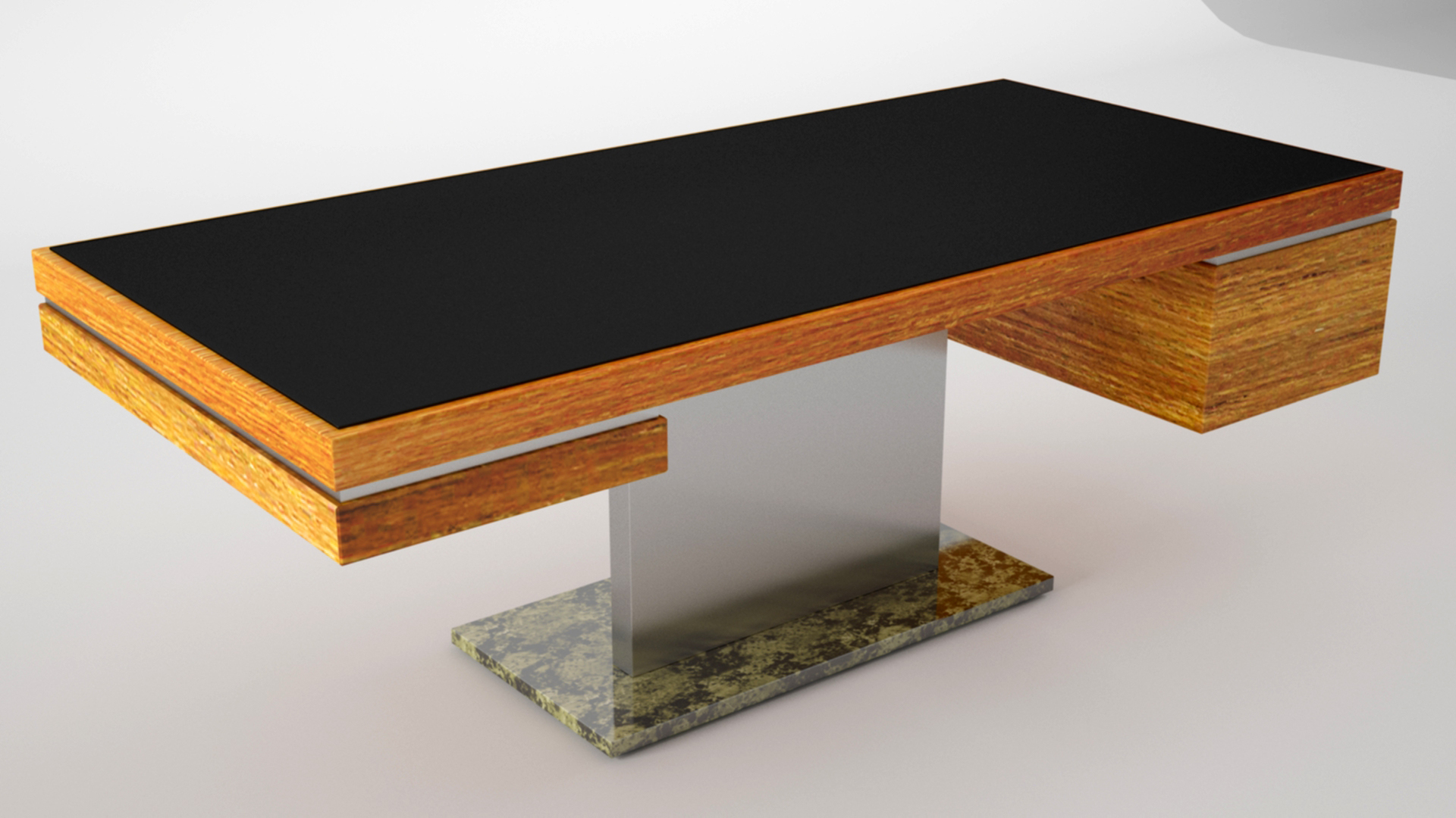 3D Warren Executive Desk A Model - TurboSquid 1849271
