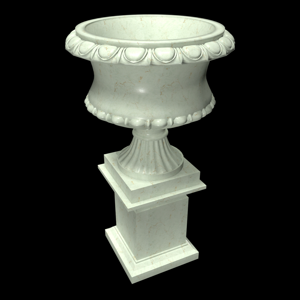 3d planter plant stone