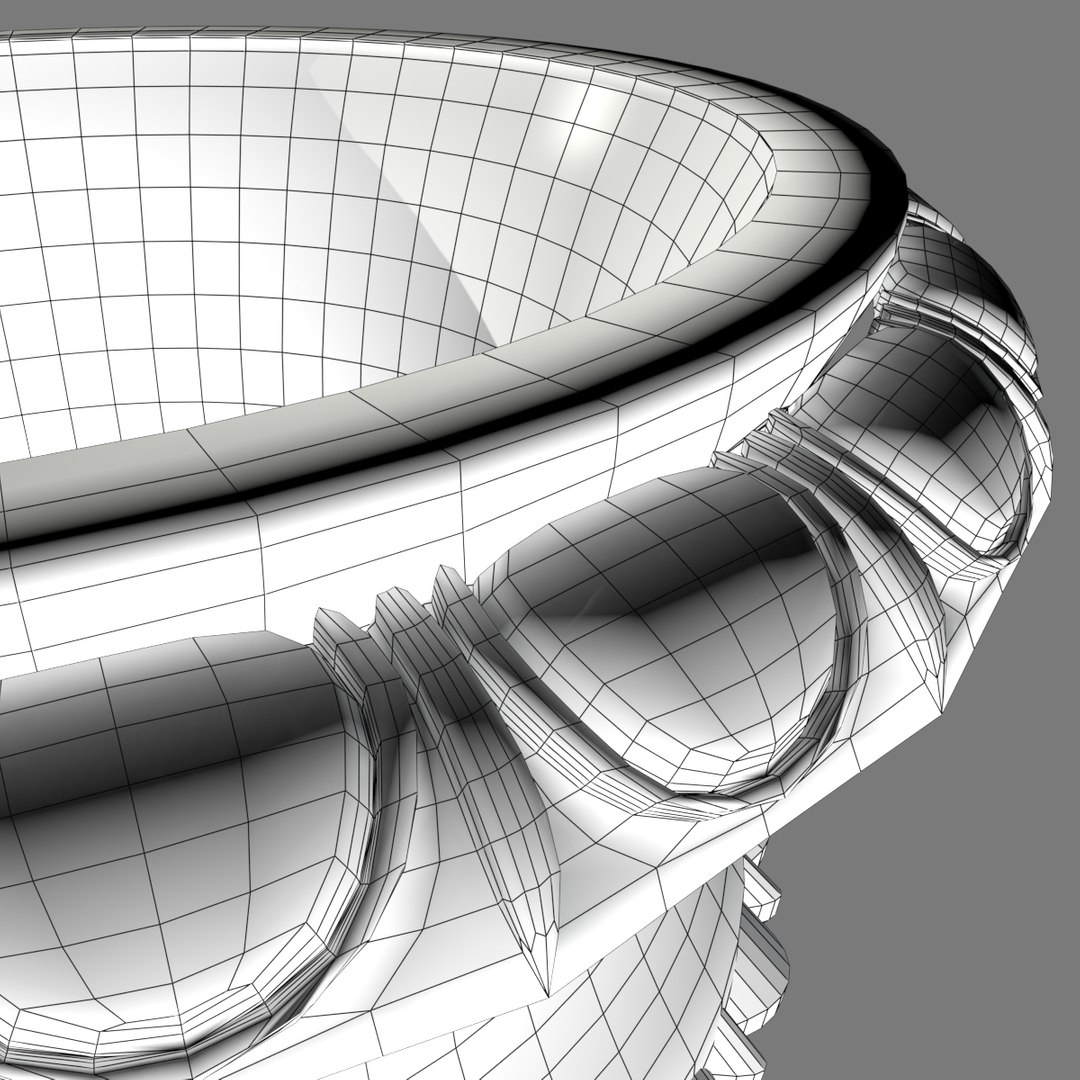 3d Planter Plant Stone