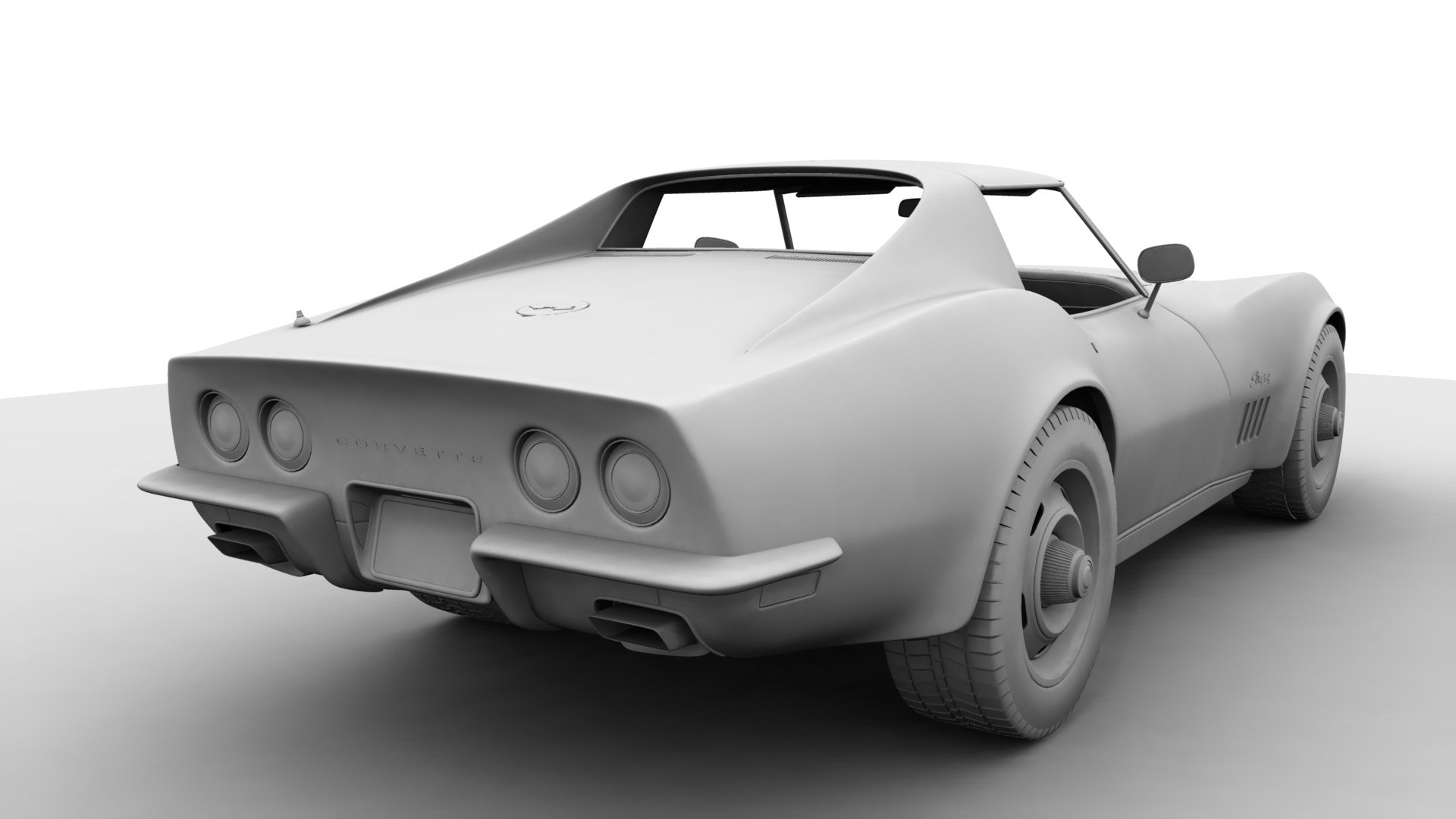 Chevrolet Corvette 3D Model - TurboSquid 1620116