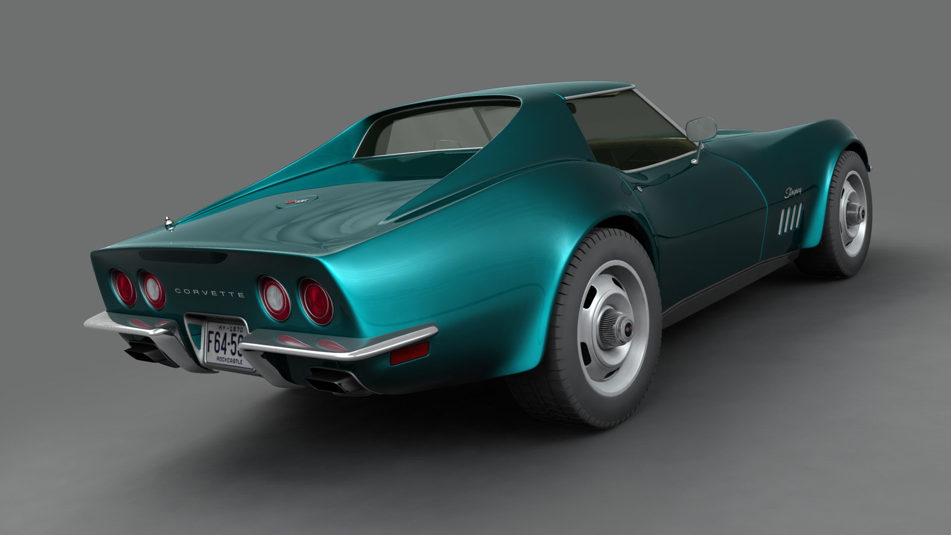Chevrolet Corvette 3D Model - TurboSquid 1620116
