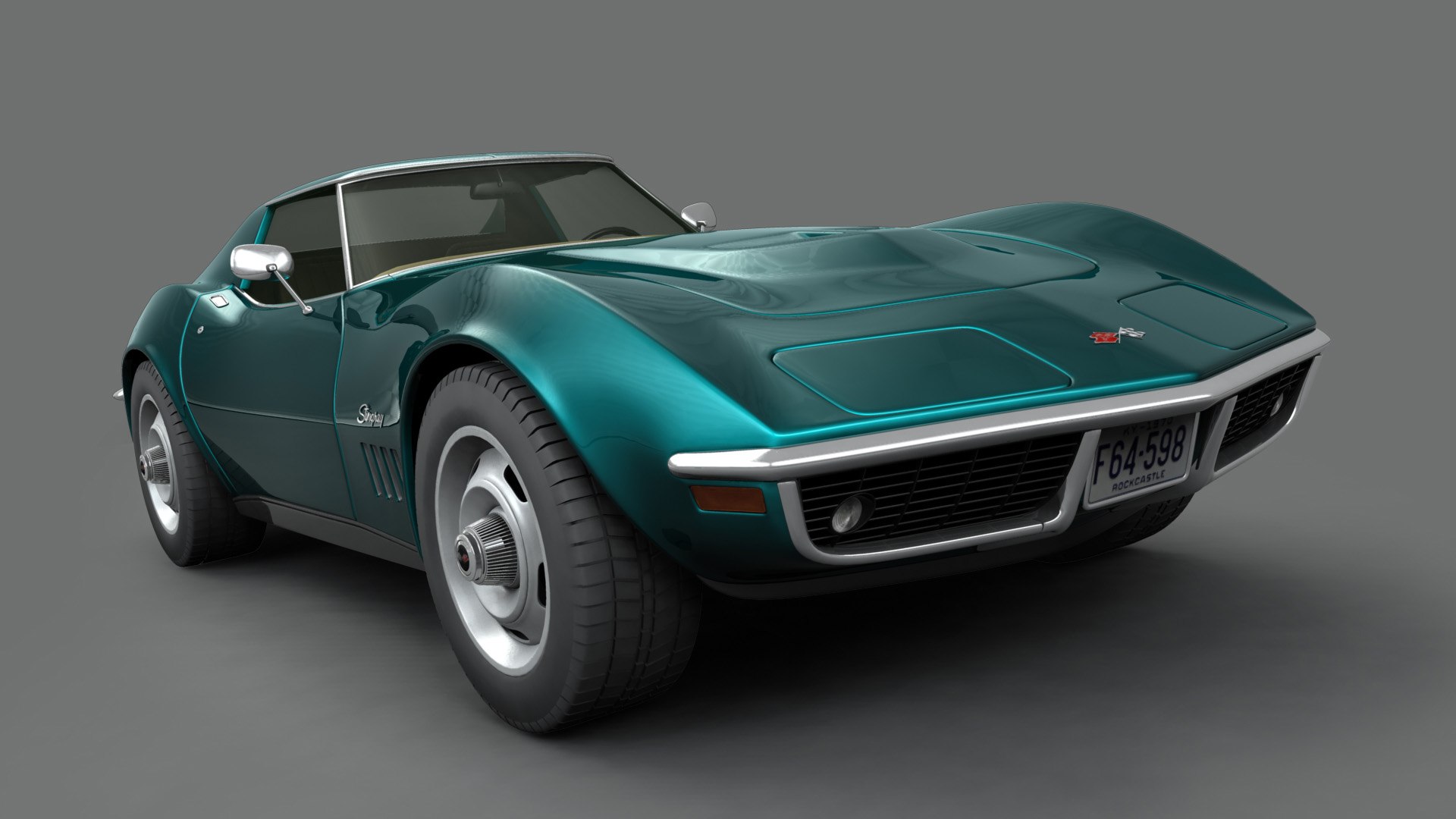 Chevrolet Corvette 3D Model - TurboSquid 1620116