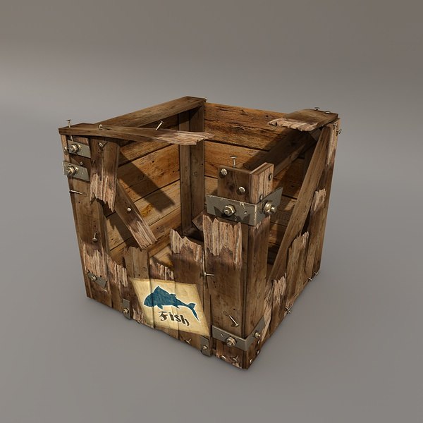 modelo 3d BrokenCrate - TurboSquid 699099