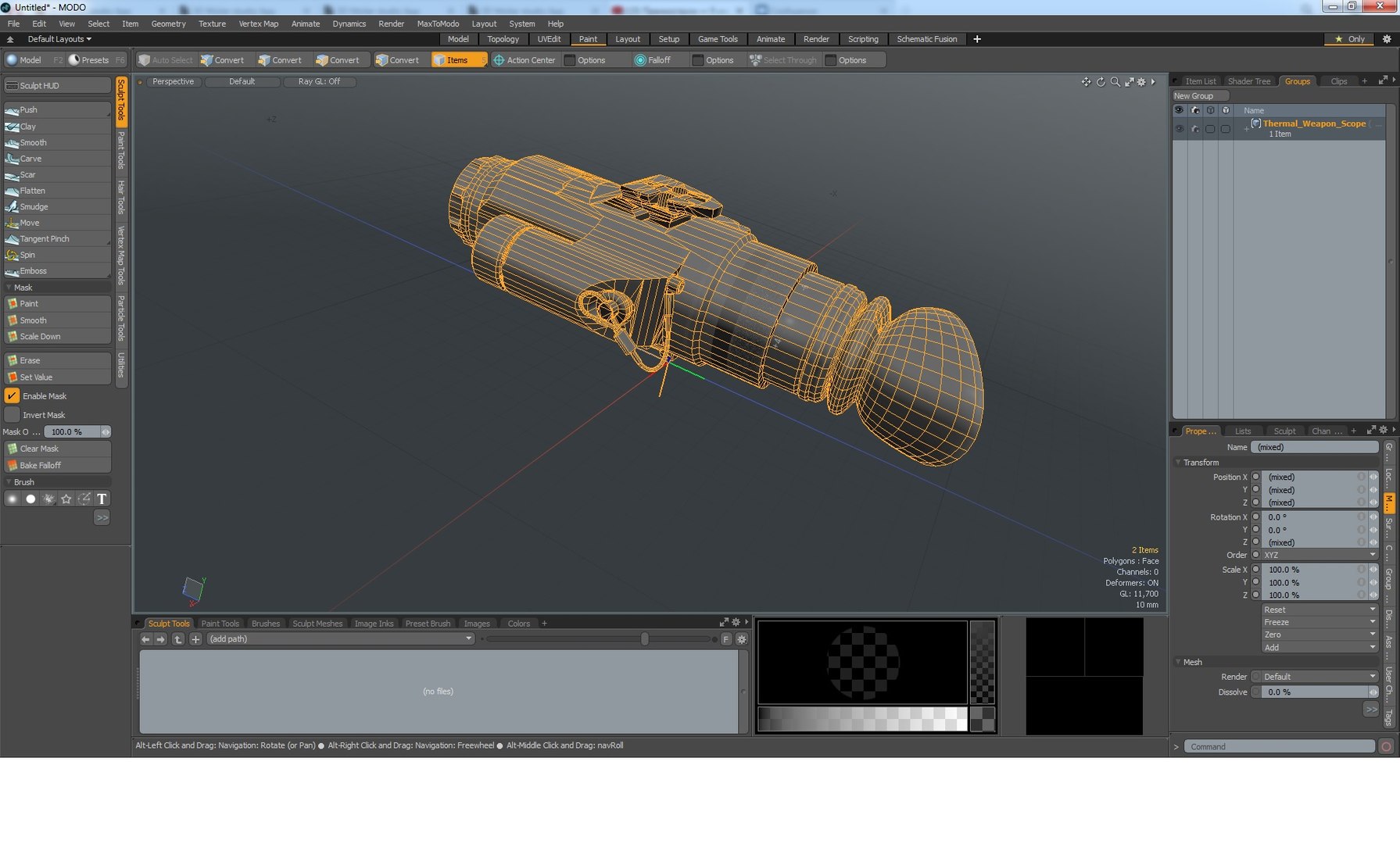 3D model thermal weapon scope - TurboSquid 1583760