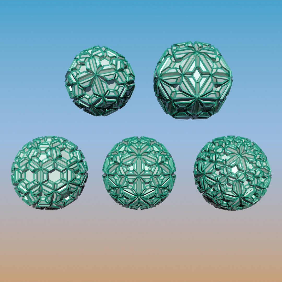 Geometric Shape Pack 3d Model