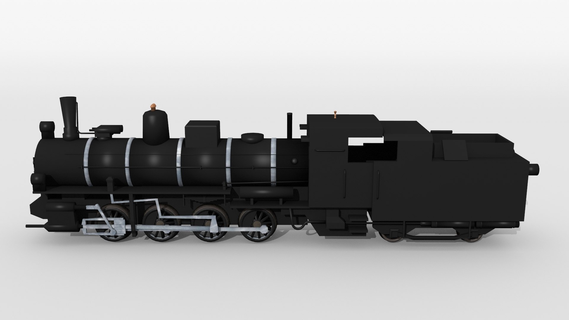Historical austrian steam locomotive 3D - TurboSquid 1502891