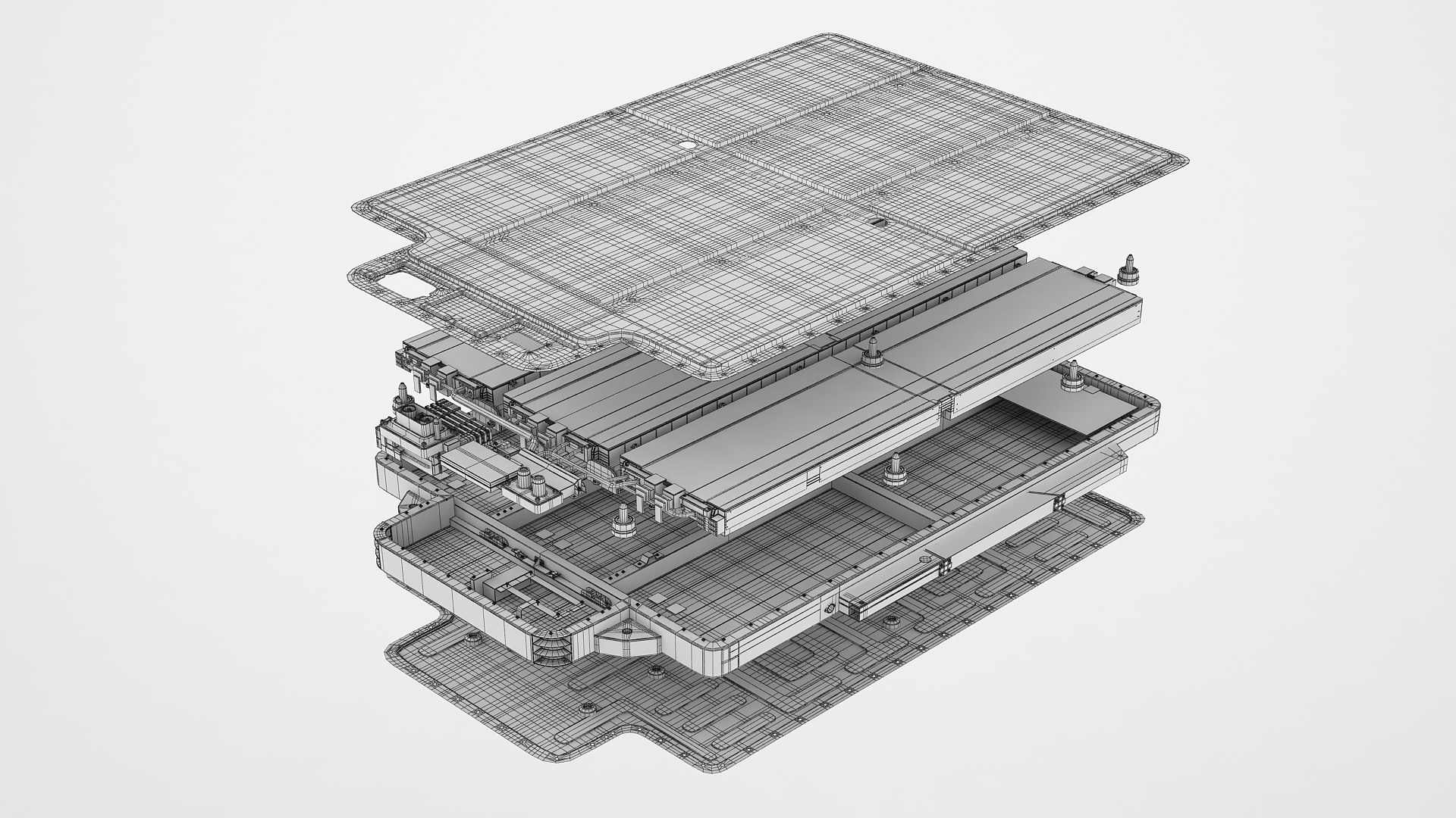 3D Model Electric Cars Battery Generic 04 - TurboSquid 1841650