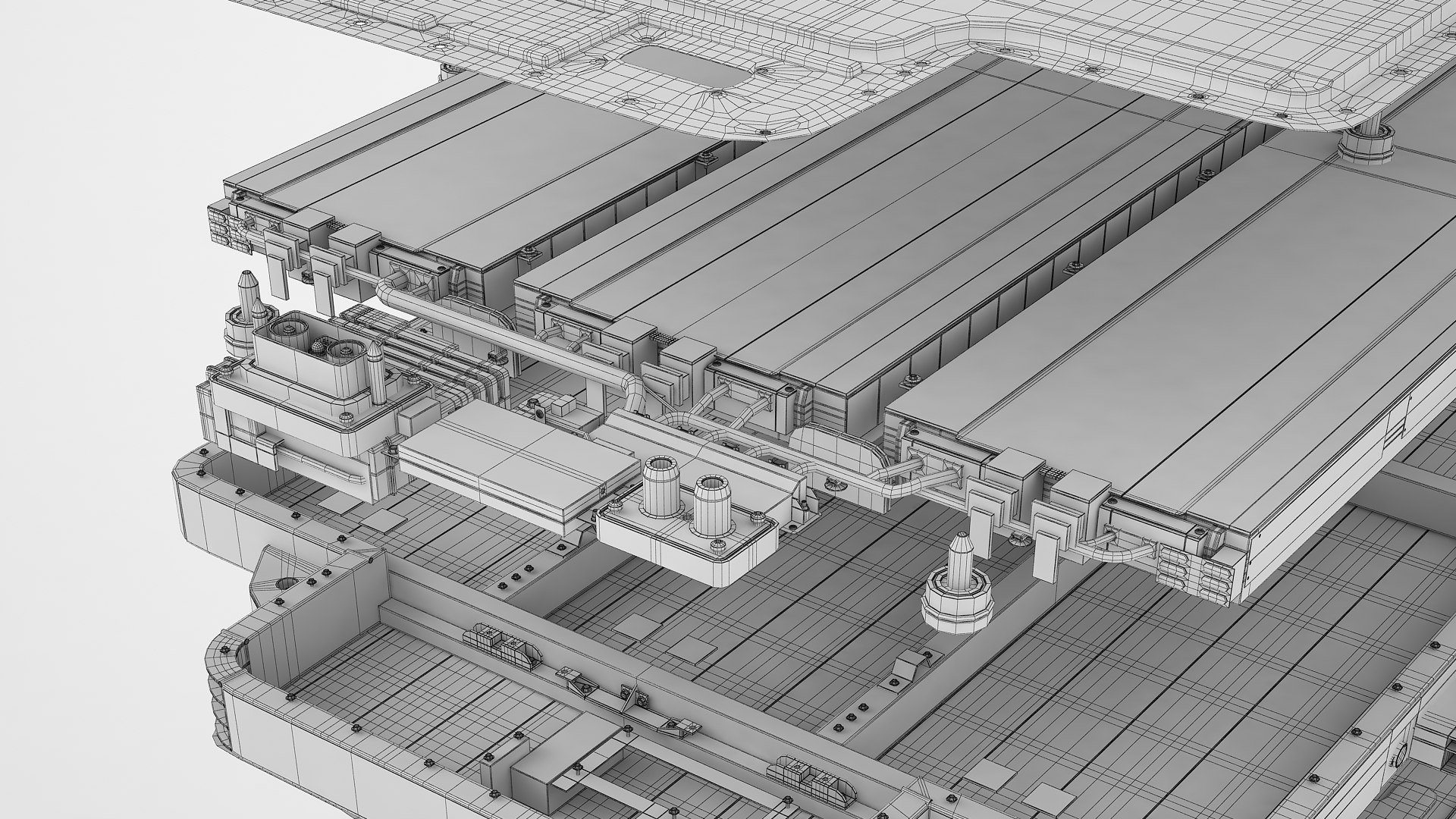 3D Model Electric Cars Battery Generic 04 - TurboSquid 1841650