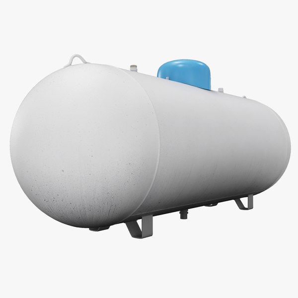 large propane tank 3d model