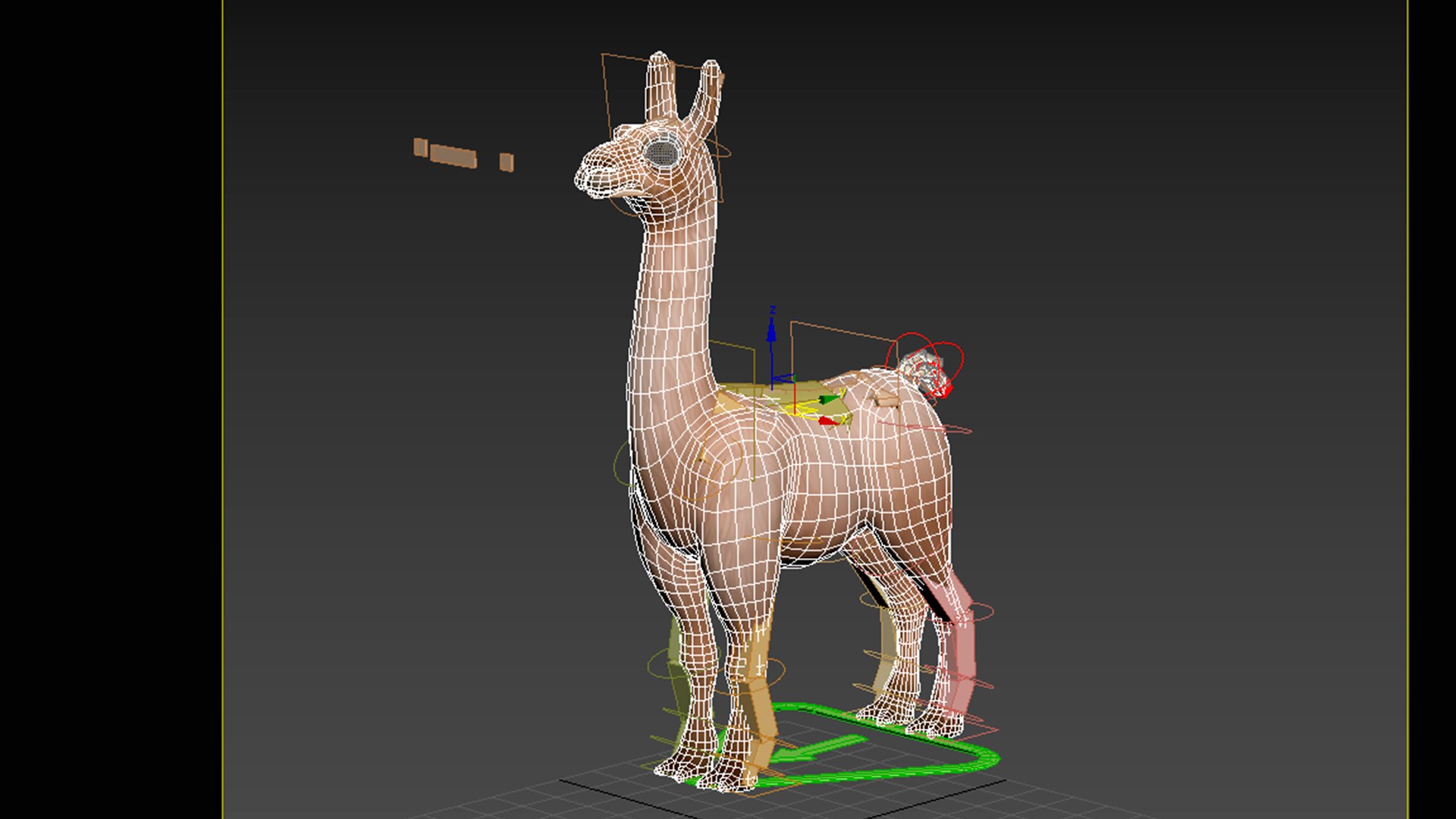 3D Alpaca With Rig High-poly Textured Model - TurboSquid 2345264