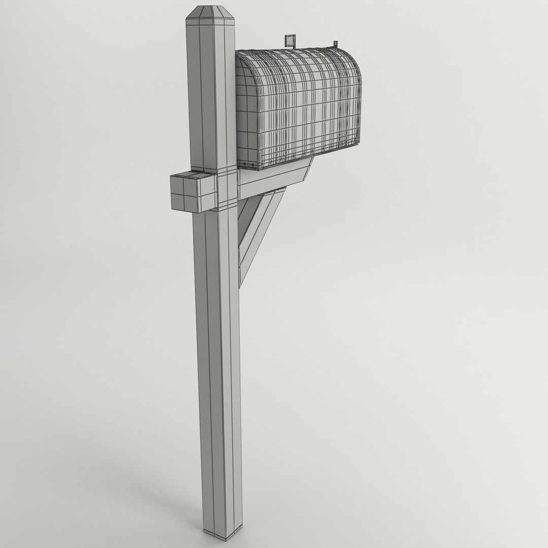 Mail Box 3d Model