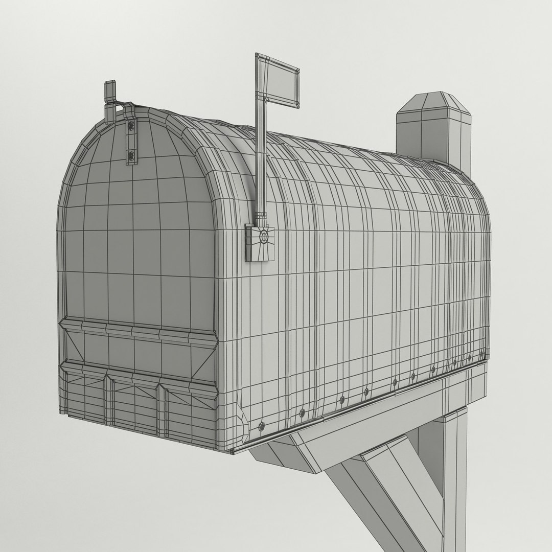Mail Box 3d Model