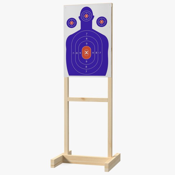 3D Blue Silhouette Shooting Targets model - TurboSquid 1985988