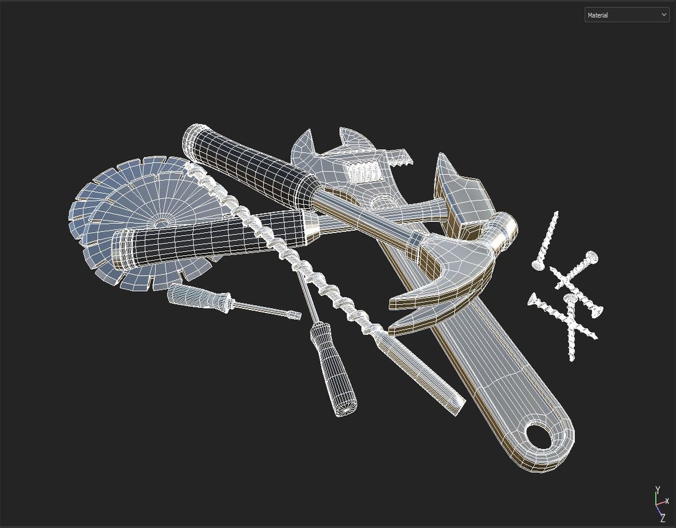 3D Model Tools - TurboSquid 2397639