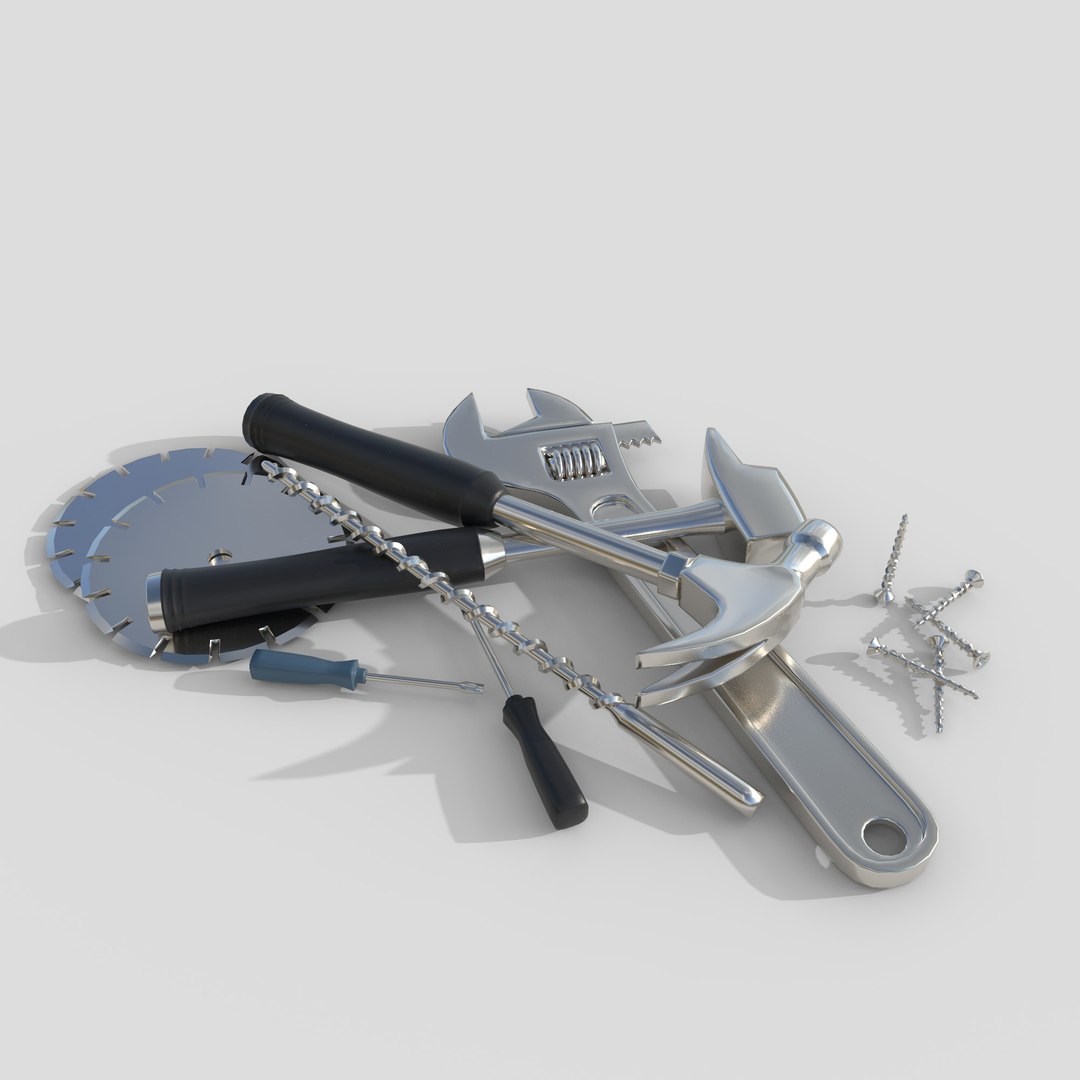 3D Model Tools - TurboSquid 2397639