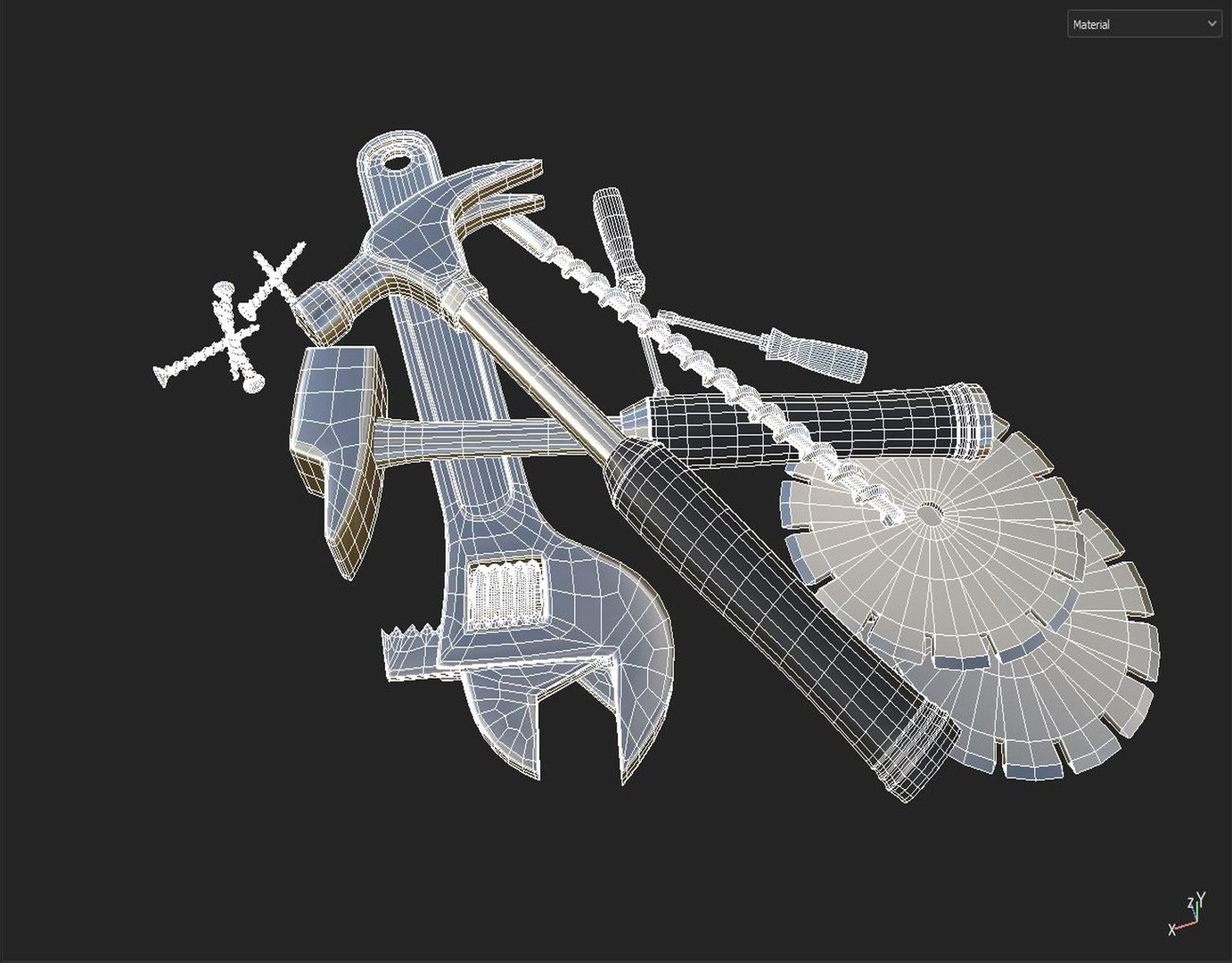 3D Model Tools - TurboSquid 2397639