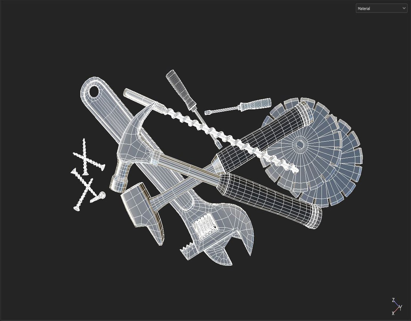 3D Model Tools - TurboSquid 2397639