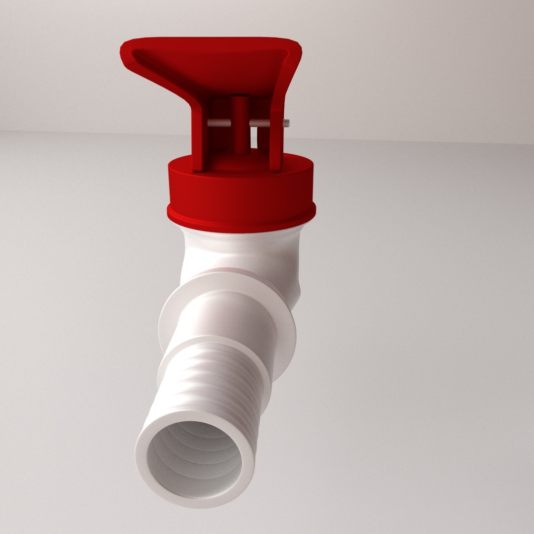 3d Push Tap Model