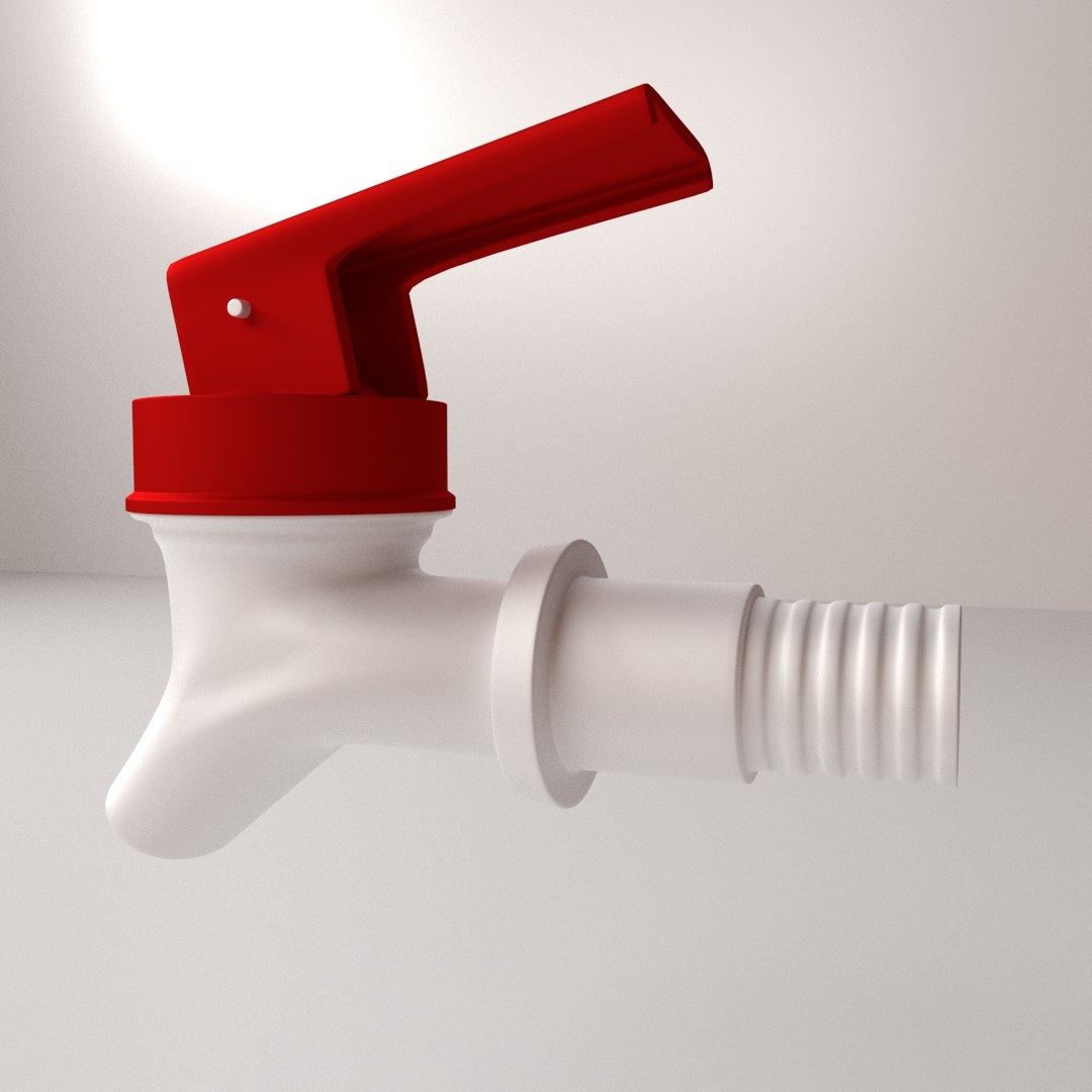 3d Push Tap Model