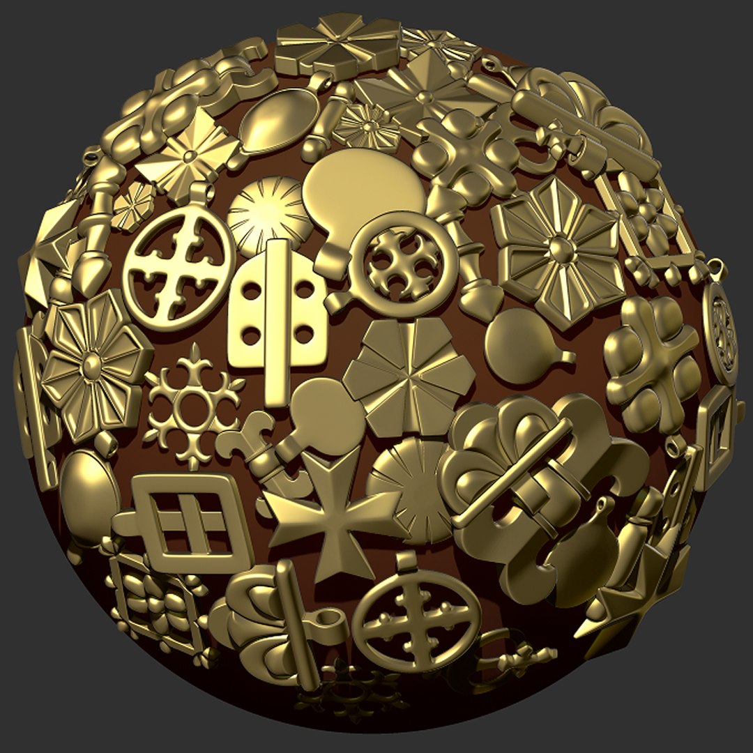 3D Belt Mounts Imm Zbrush Model - TurboSquid 1414787