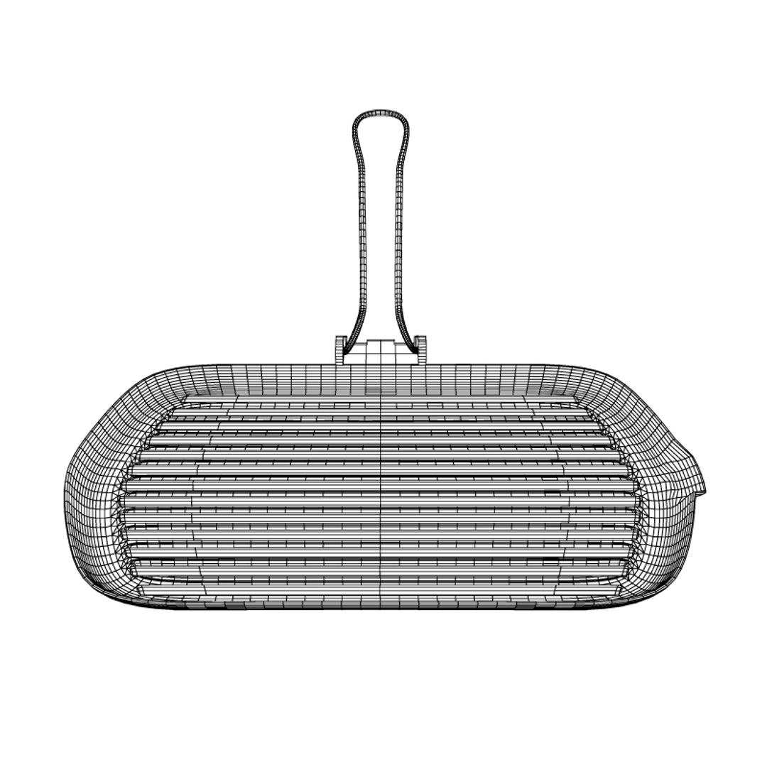 Hand Grill 3d Model