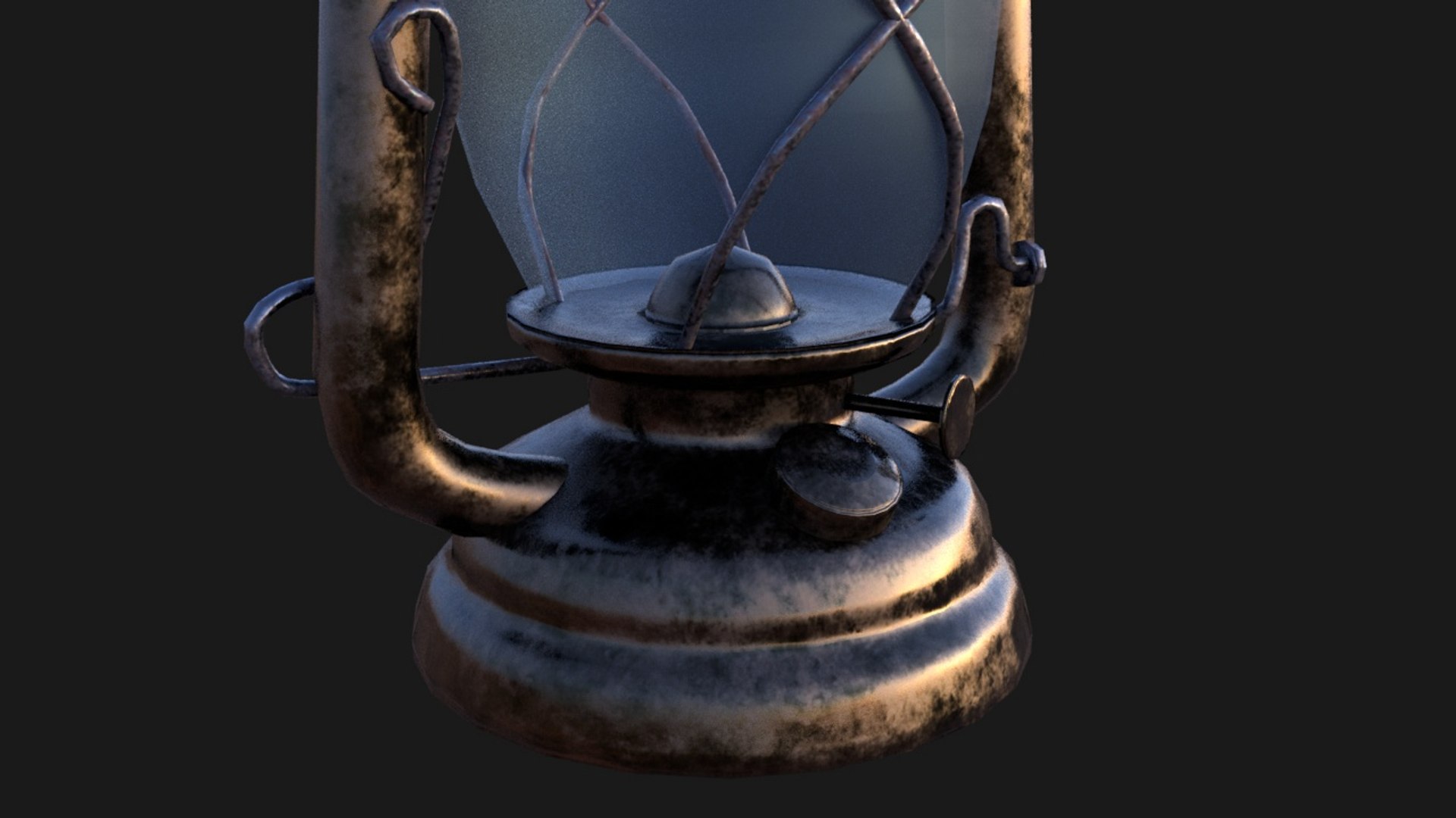 Kerosene lamp 3D model - TurboSquid 1464045