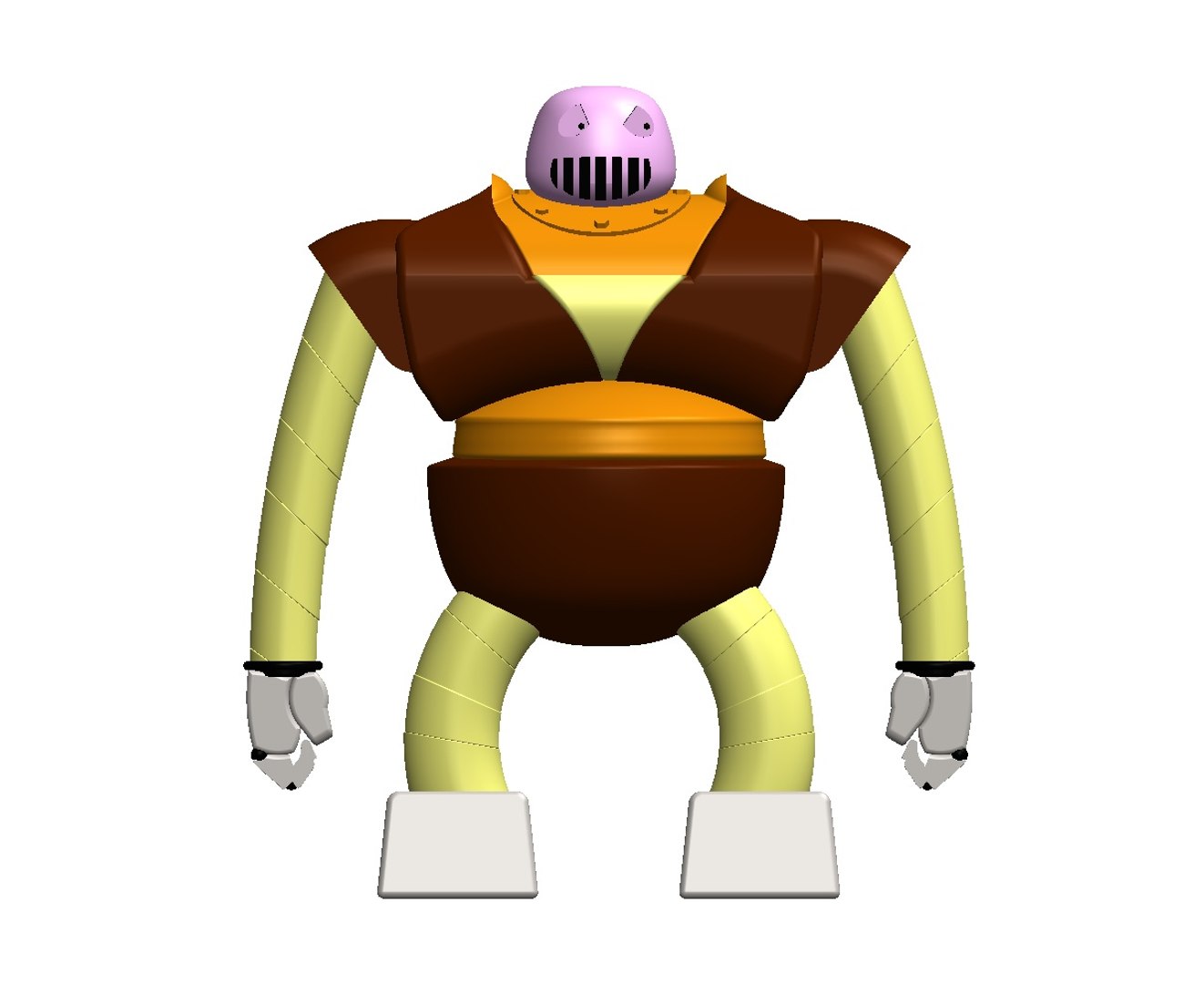 3d model boss robot