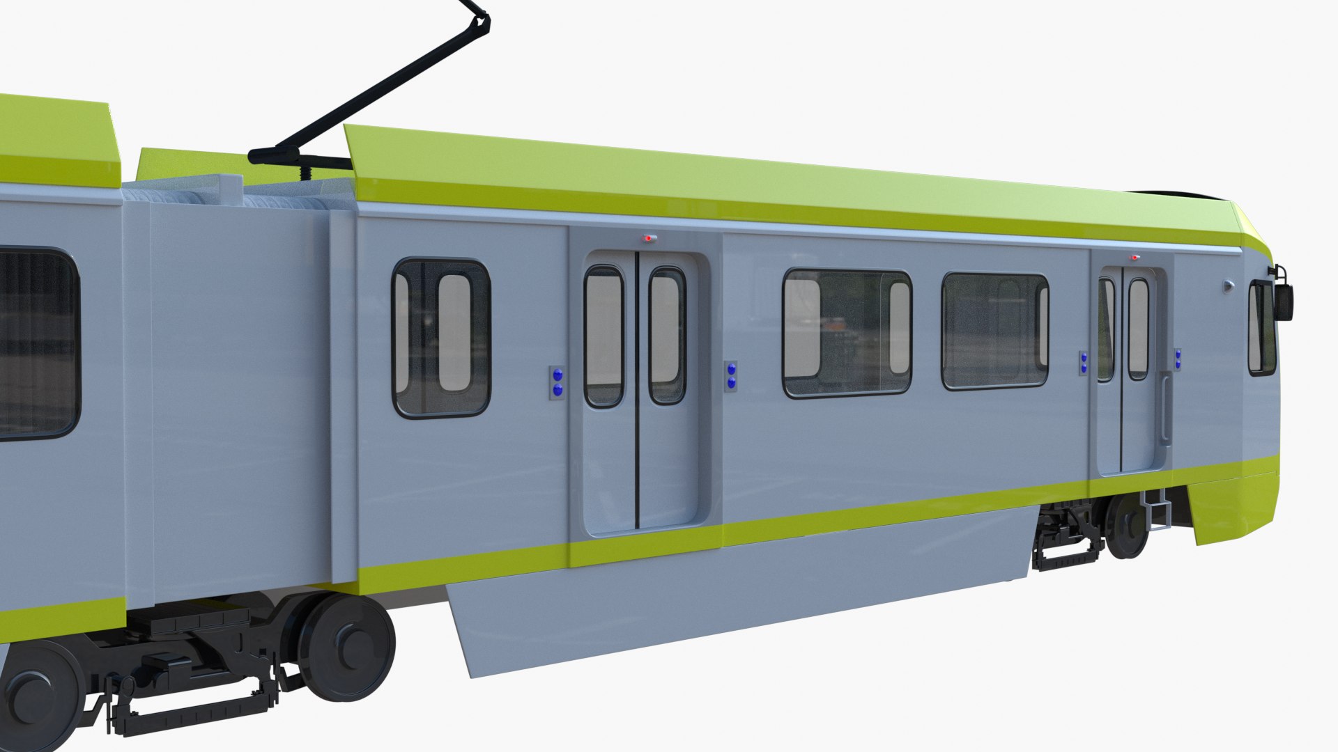 Los Angeles Metro Train 3D Model - TurboSquid 1560797