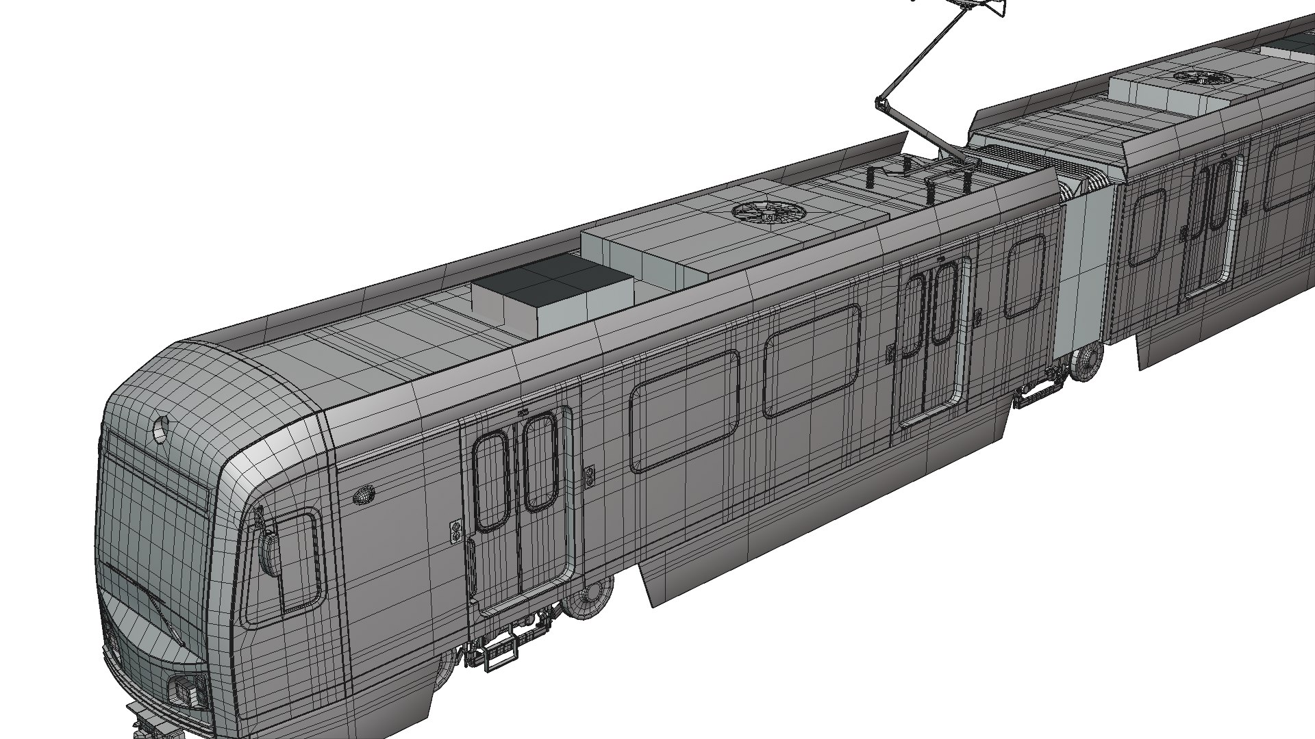 Los Angeles Metro Train 3D Model - TurboSquid 1560797