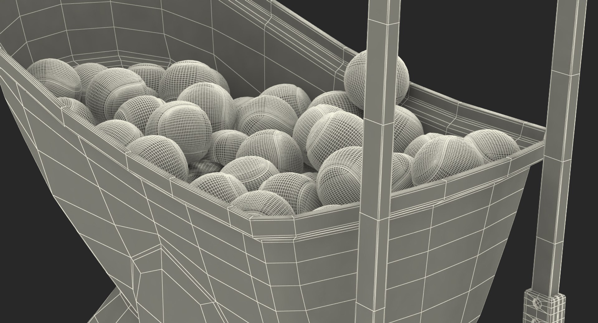 3D portable tennis ball machine - TurboSquid 1244857