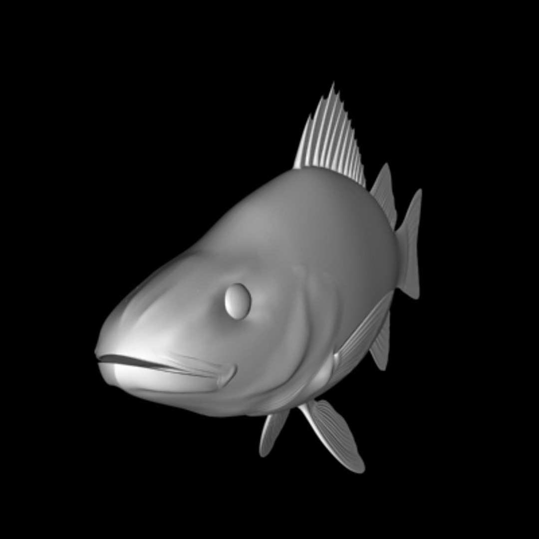 yellow perch 3d 3ds