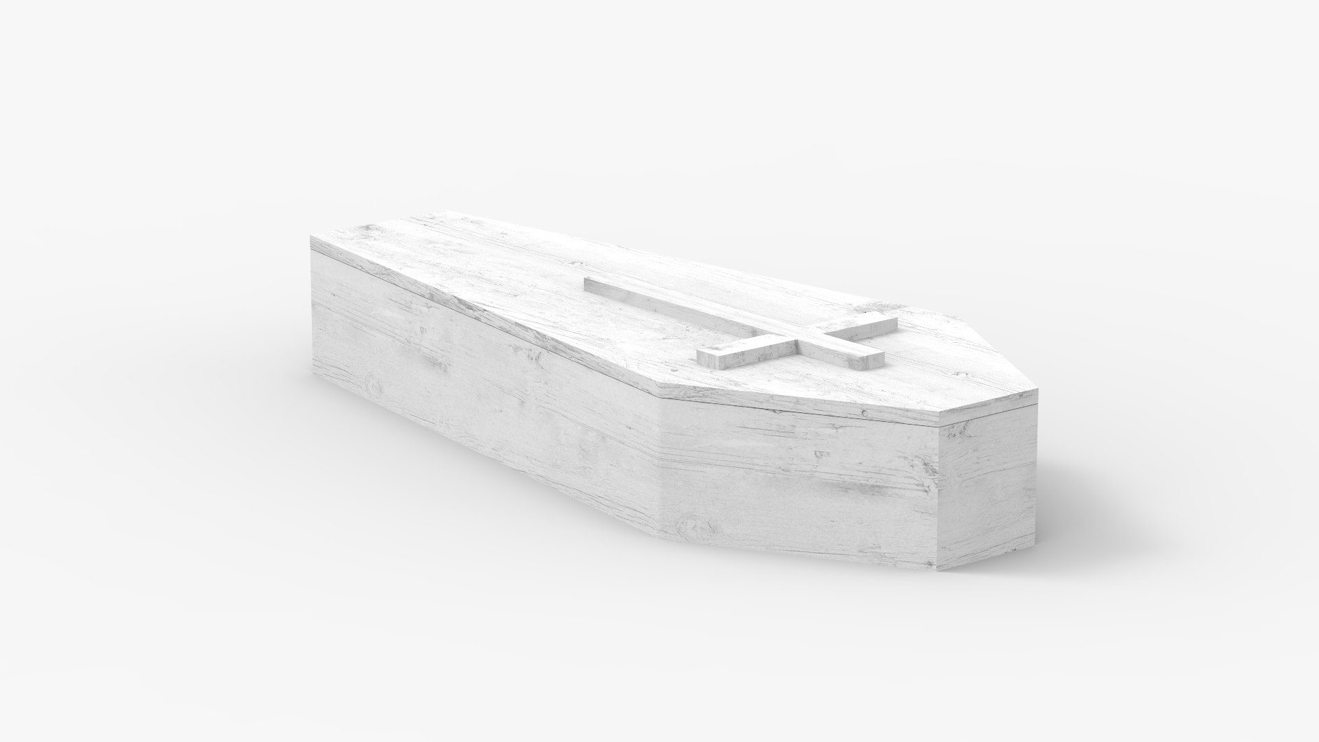 Wooden Coffin 3D Model - TurboSquid 1971448