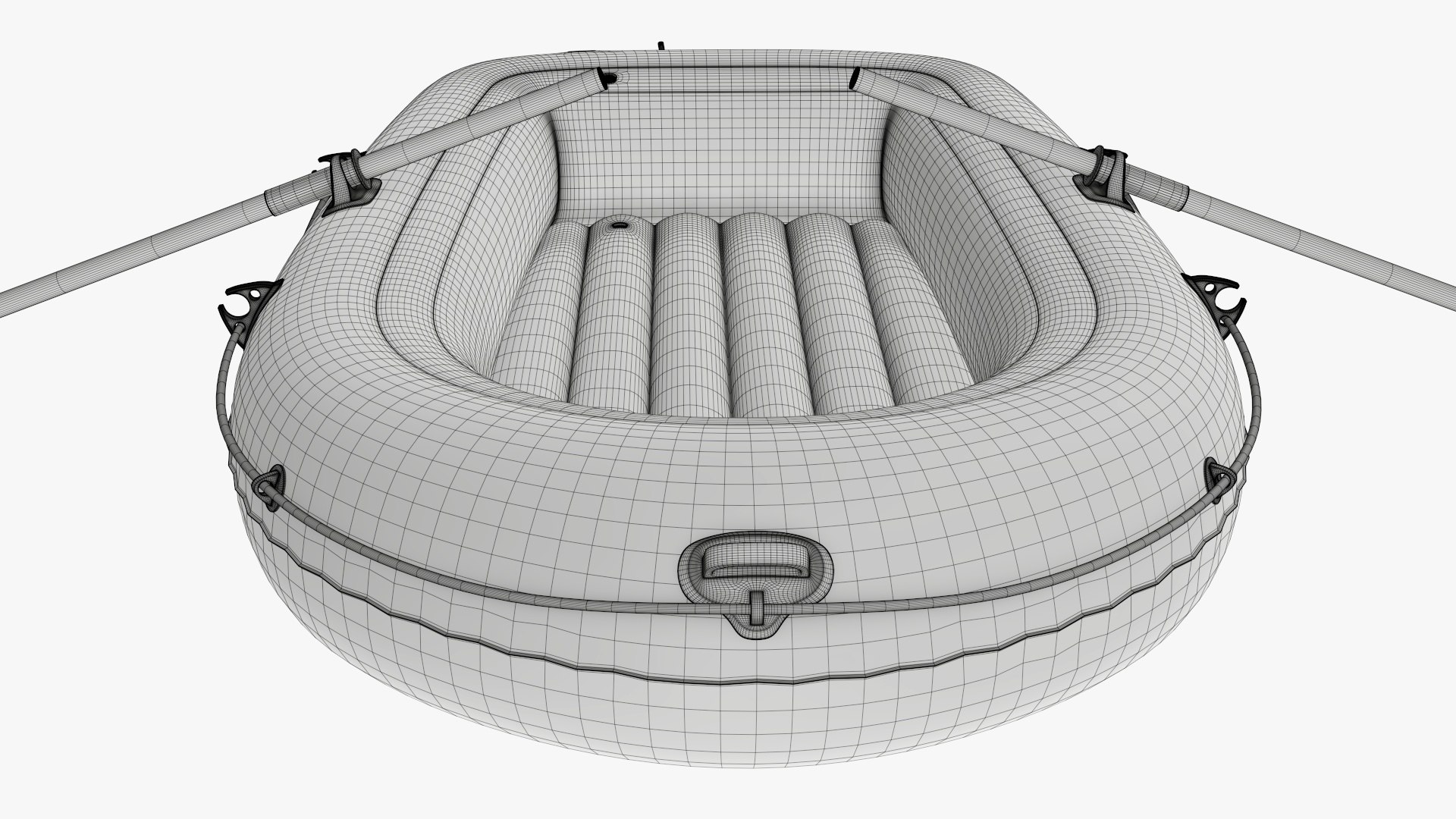 3D Inflatable Boat Model - TurboSquid 1628940
