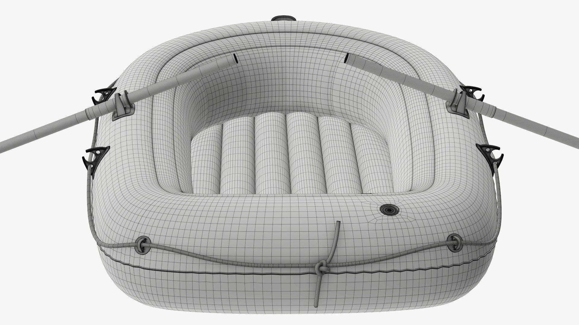3D Inflatable Boat Model - TurboSquid 1628940
