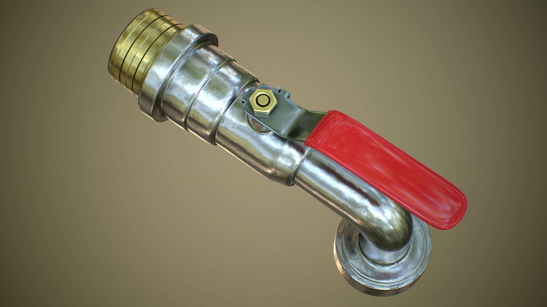 3D Model Garden Tap - TurboSquid 2096955