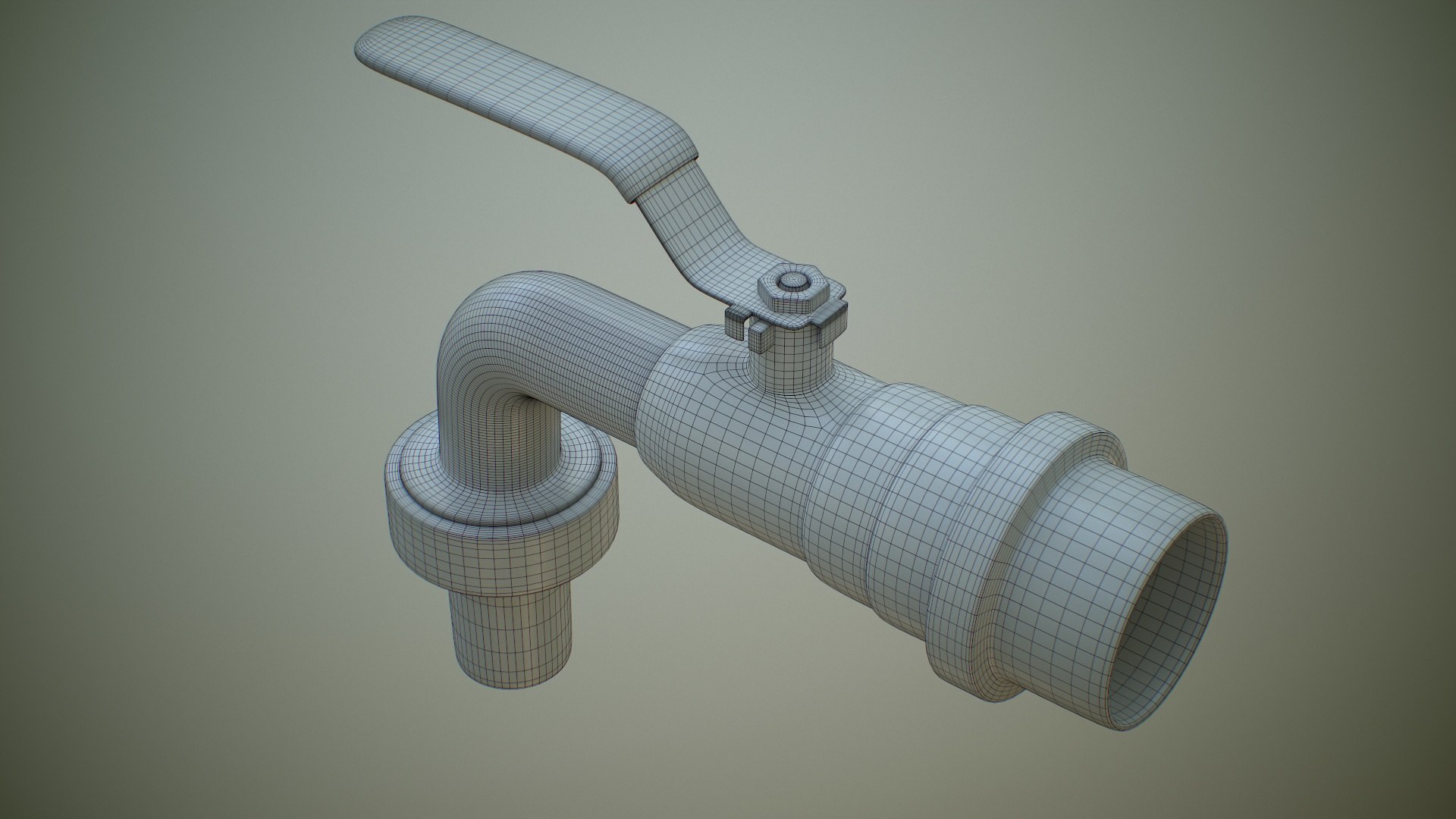 3D Model Garden Tap - TurboSquid 2096955