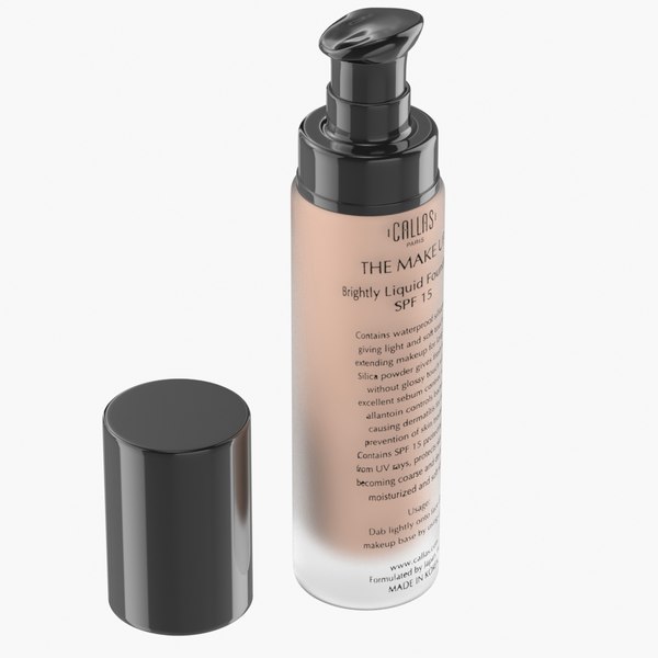 3D face cream pump 03 - TurboSquid 1424941