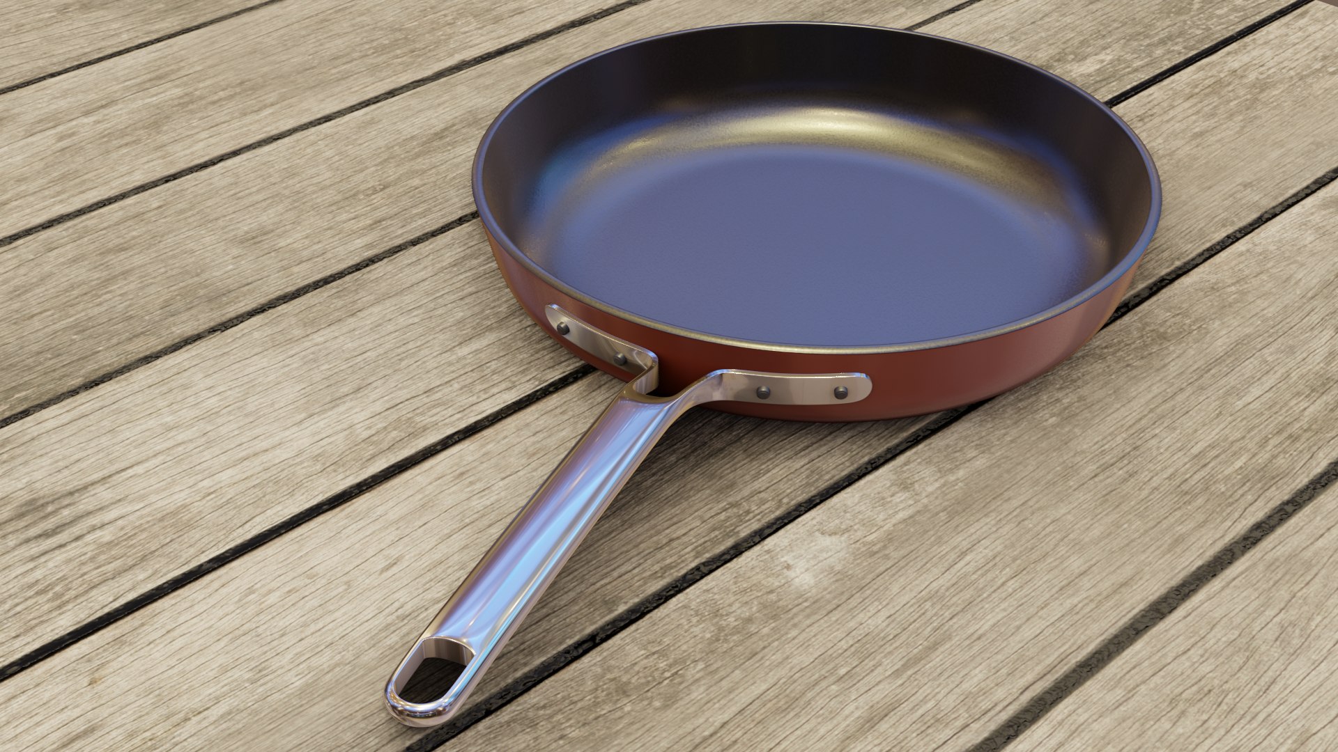 3D Frying Pan - TurboSquid 1356441