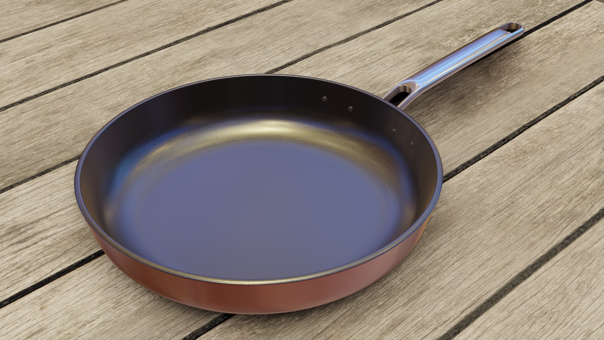 3D Frying Pan - TurboSquid 1356441