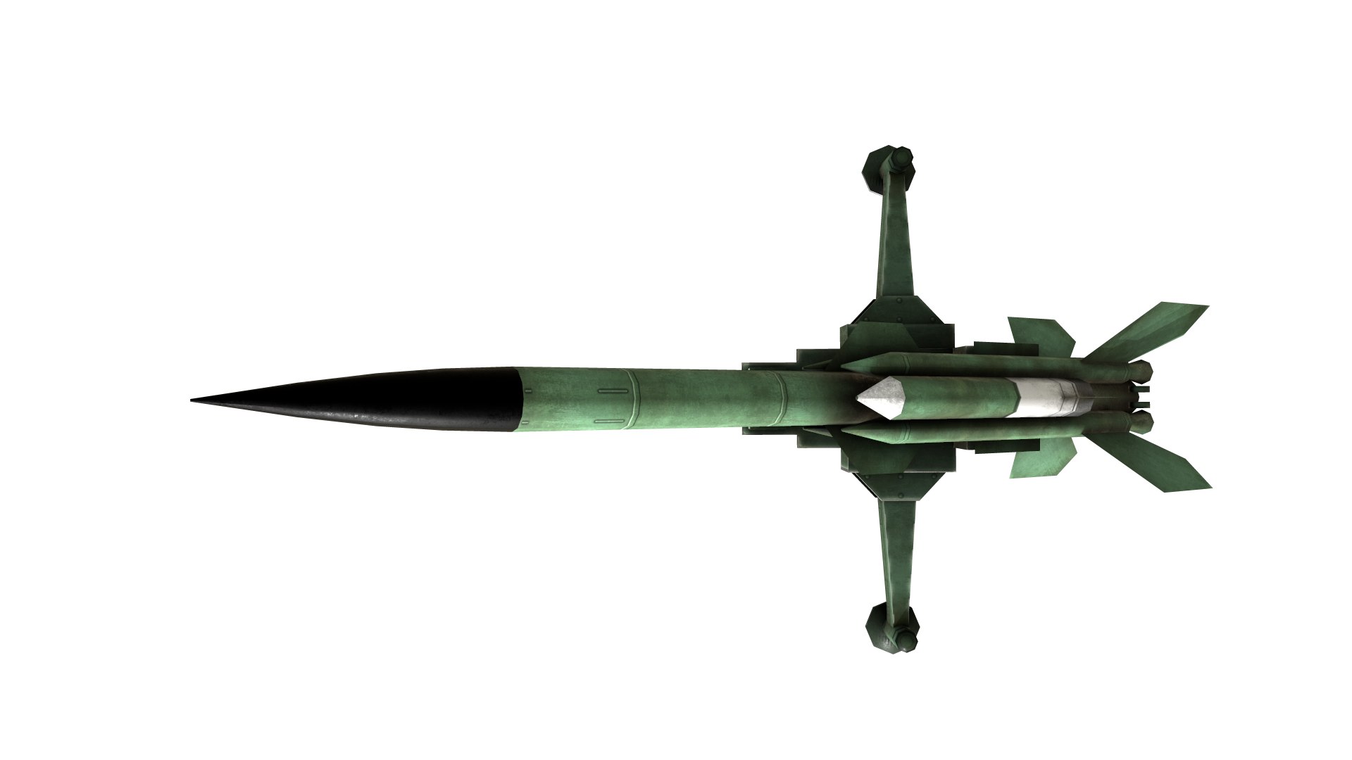 Bristol Bloodhound Missile Sam 3D Model - TurboSquid 1381138