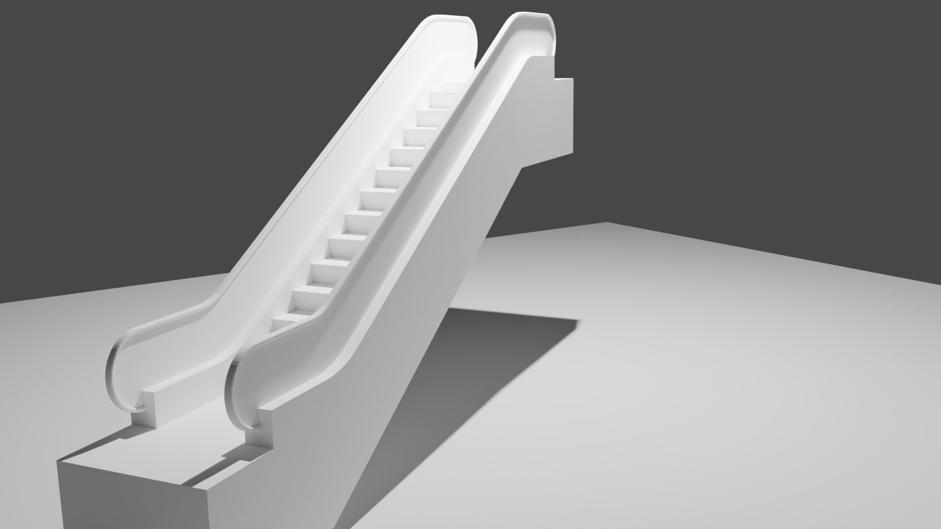 3D Escalator Model - TurboSquid 2332463