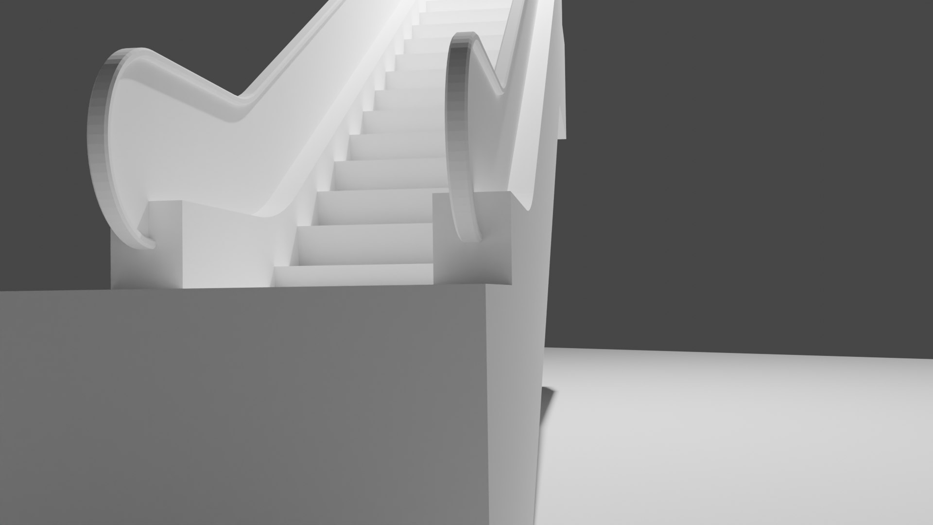 3D Escalator Model - TurboSquid 2332463