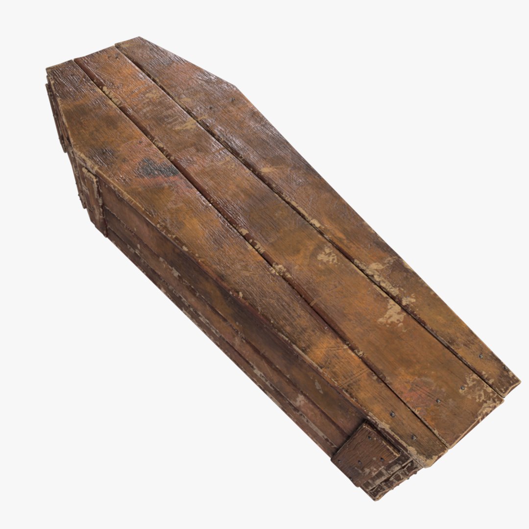 Rustic Wooden Coffin 3D - TurboSquid 2198324