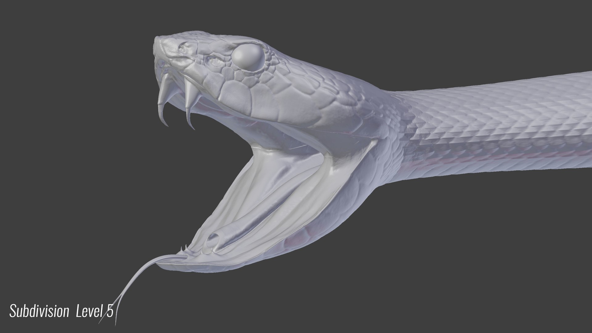 3D model realistic snake - TurboSquid 1277884