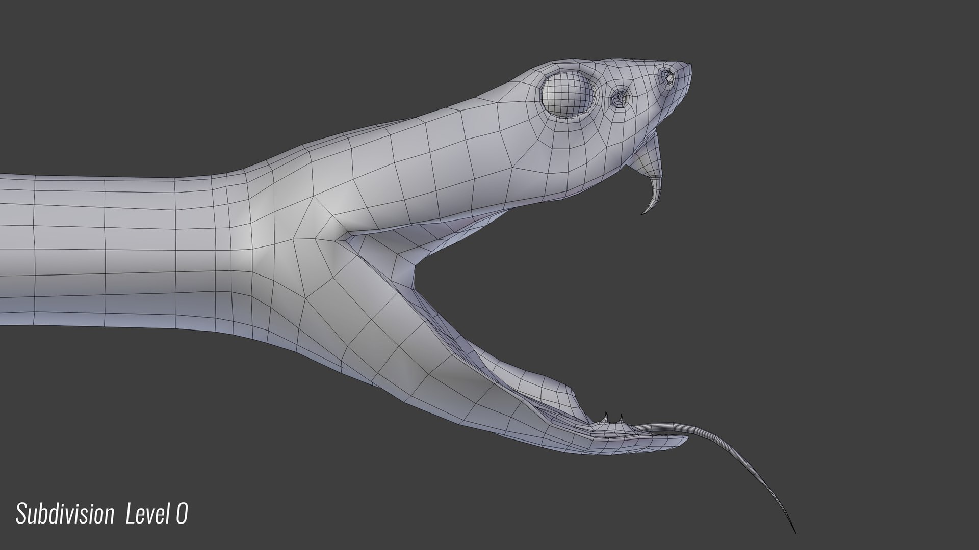 3D model realistic snake - TurboSquid 1277884